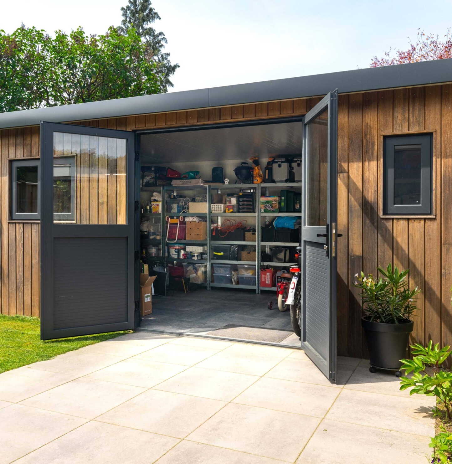 Duurzame bergingen, tuinhuizen en veranda's | Isoblox